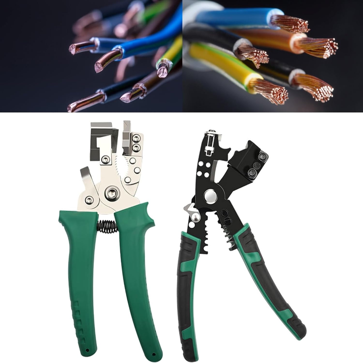 Comfortable Heavy-Duty and Ergonomic Grip Wire Cutter Crimper Pliers ...