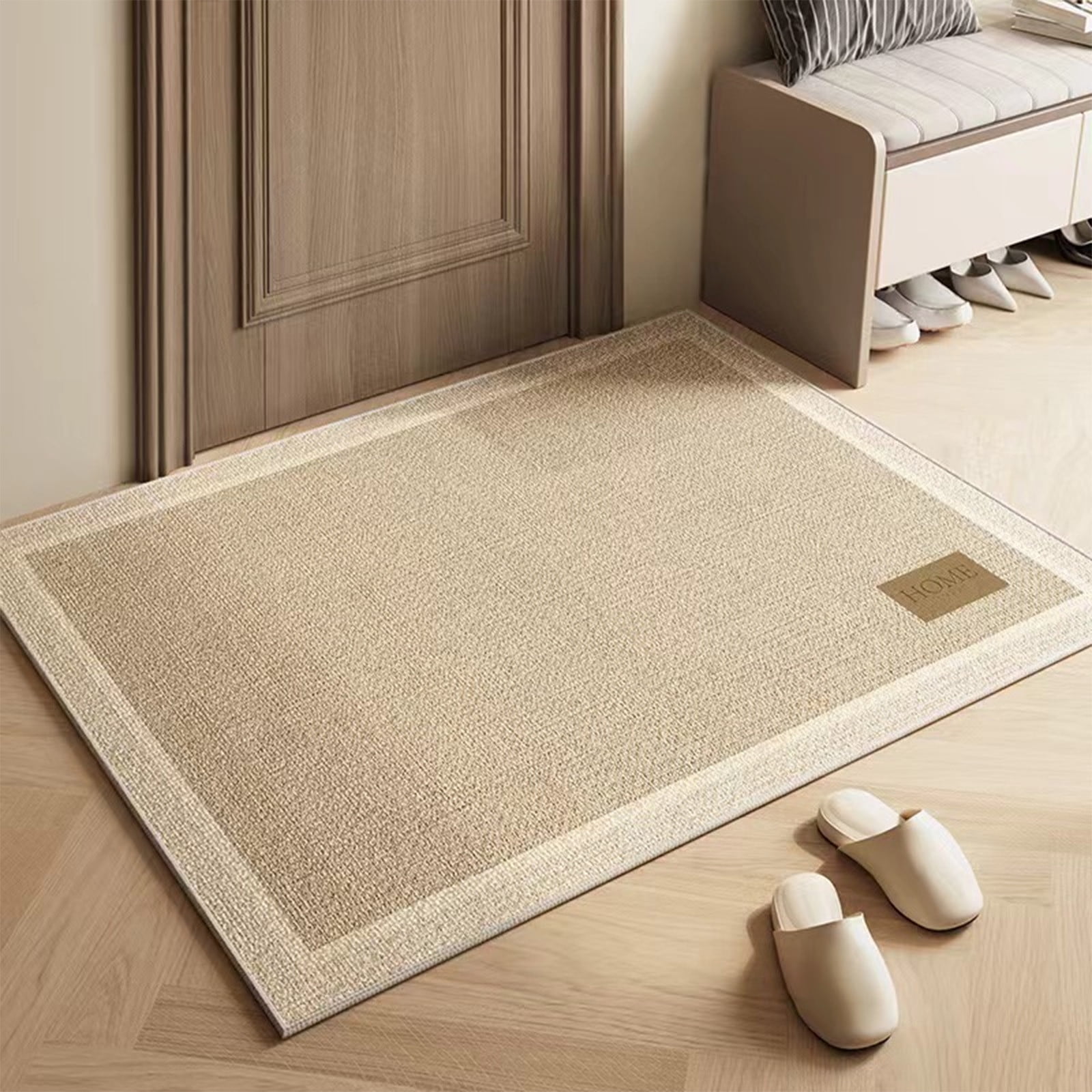 Comfortable Living Room Carpet, Striped Bedroom Carpet, Soft Shag ...