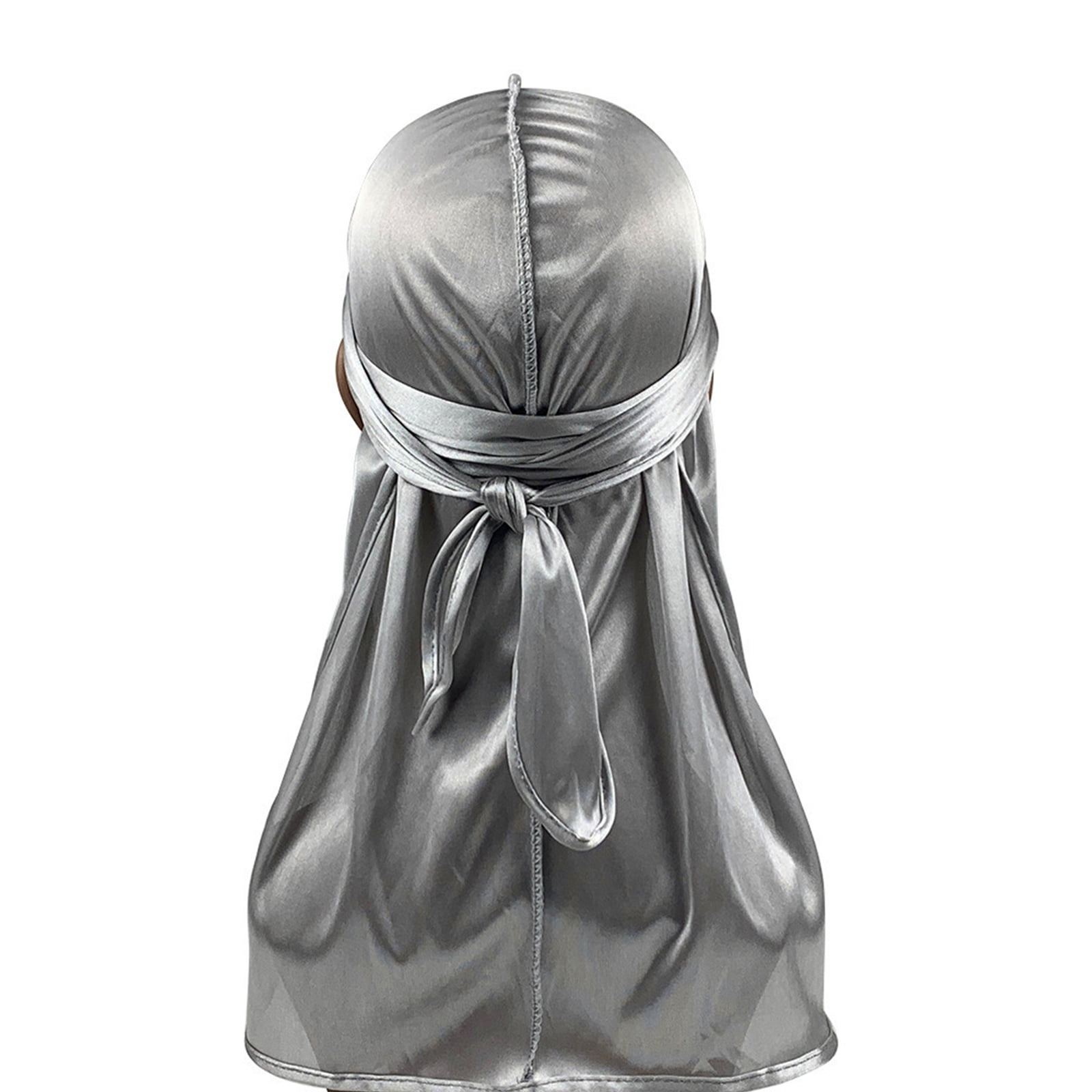 Comfortable Long Tail Headwrap Durag Hat for Men Women Quick Dry ...