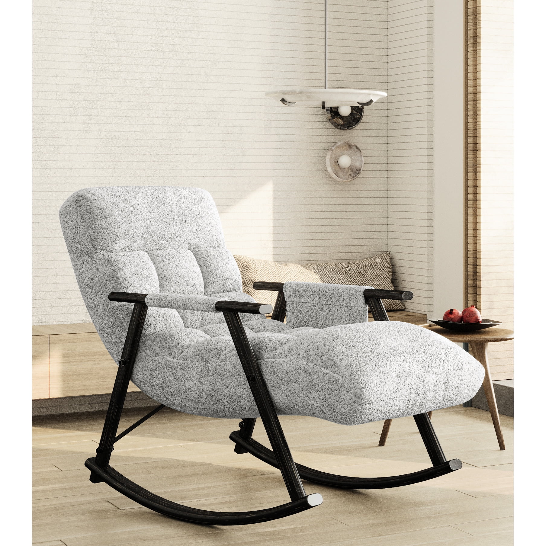 Comfortable Lounge Chair With Foldable Back - Space Saving Feature ...