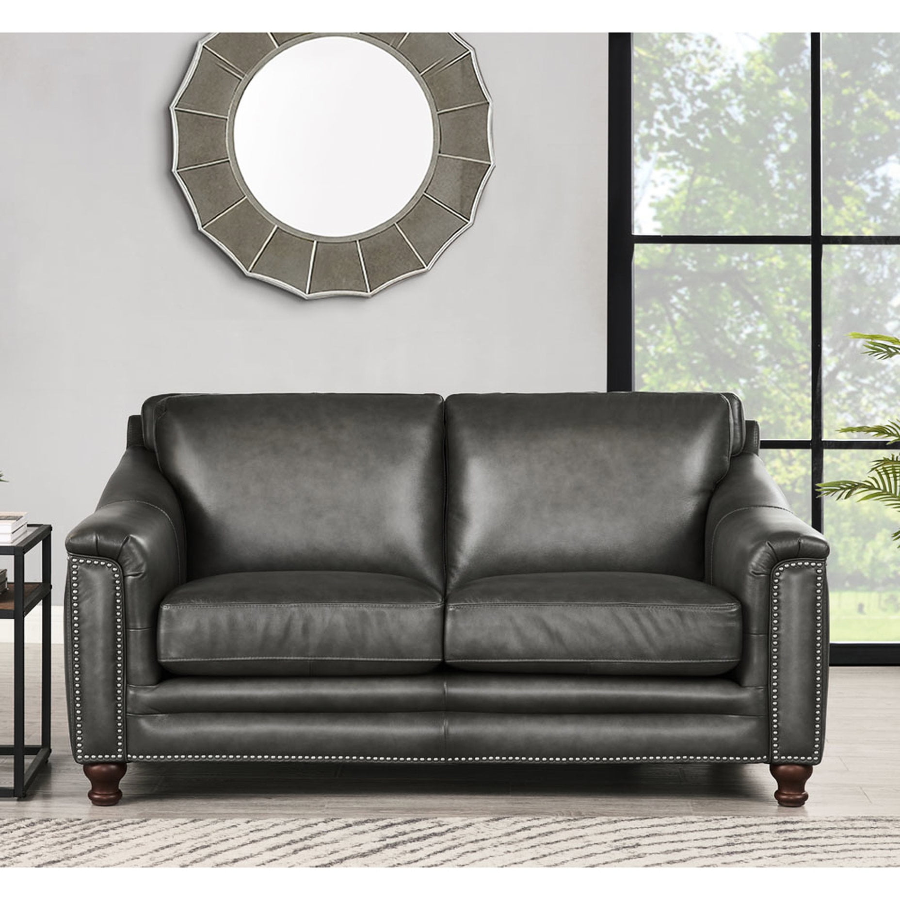 Comfortable Loveseat+Unique Goose Feather Filling”-“Relaxing at Home+Soft Seating - Walmart.com