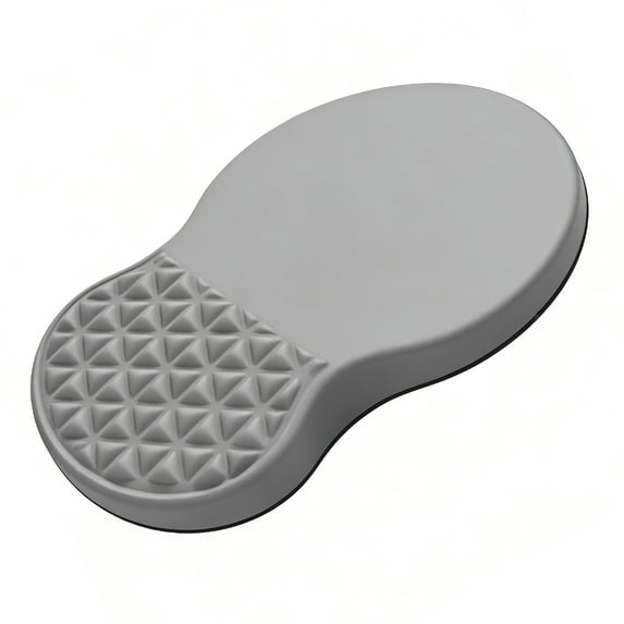 Comfortable Memory Foam Mouse Pad Ergonomic Supports AntiSlip Bottom ...