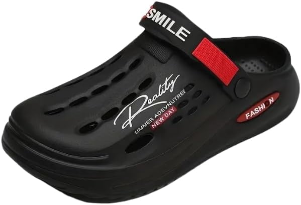 Comfortable Men's Slip-on Clogs with Soft Sole for Walking, Outdoor ...
