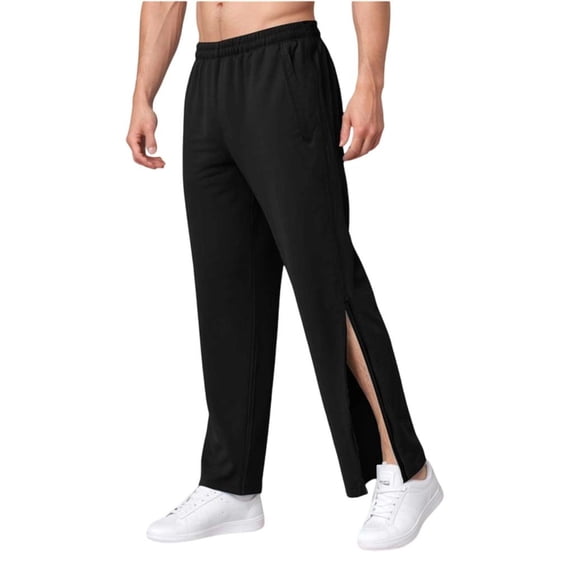 Comfortable Men's Sweatpants Pull On Trousers Flexible Waist Trousers ...