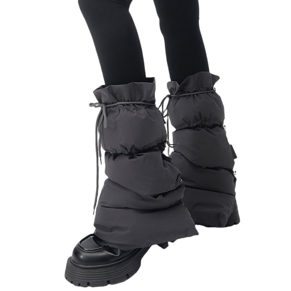 Comfortable Padded Thermal Leg Warmer for More Warmth Women Cold ...