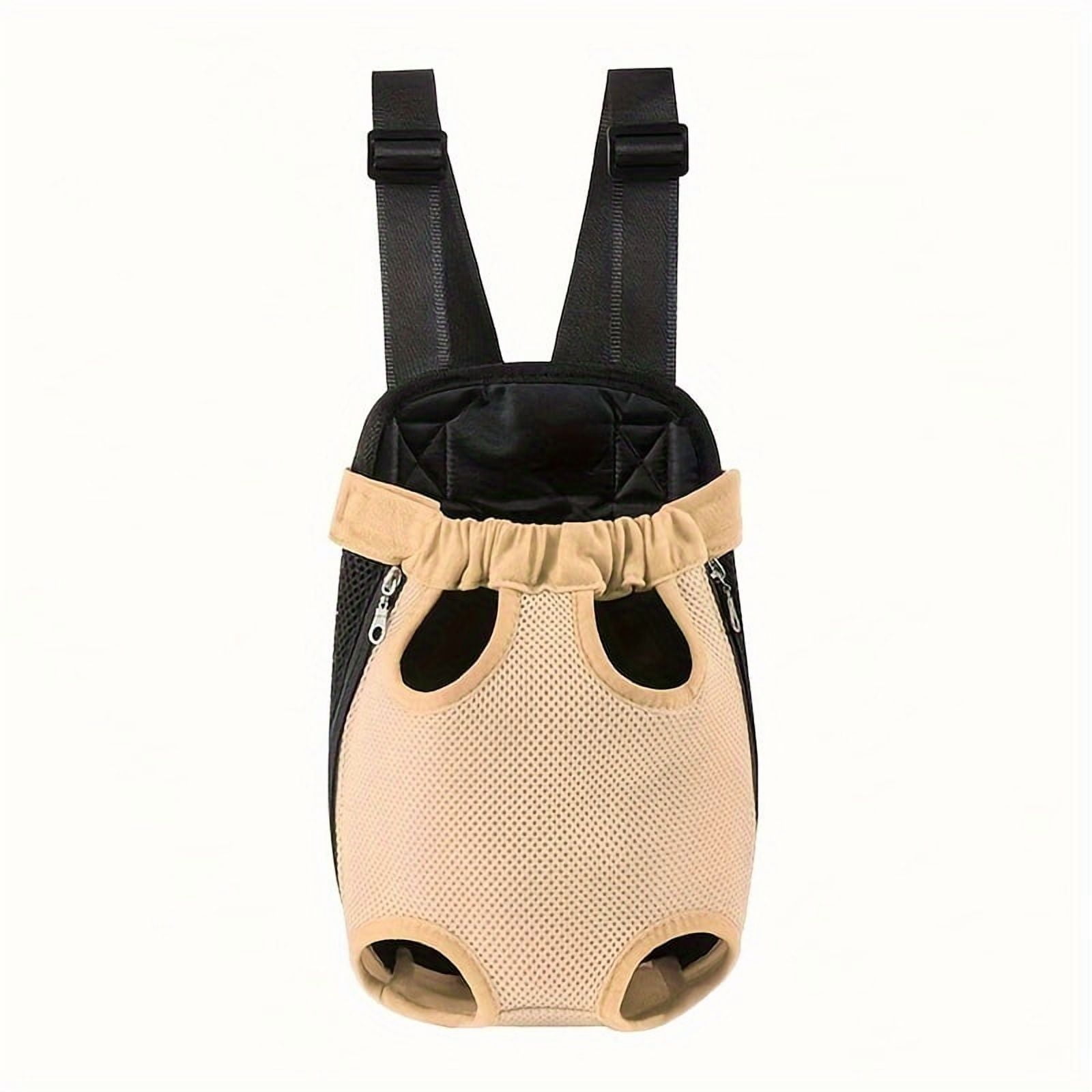 Comfortable Pet Carrier Backpack For Small Dogs And Cats - Legs Out ...