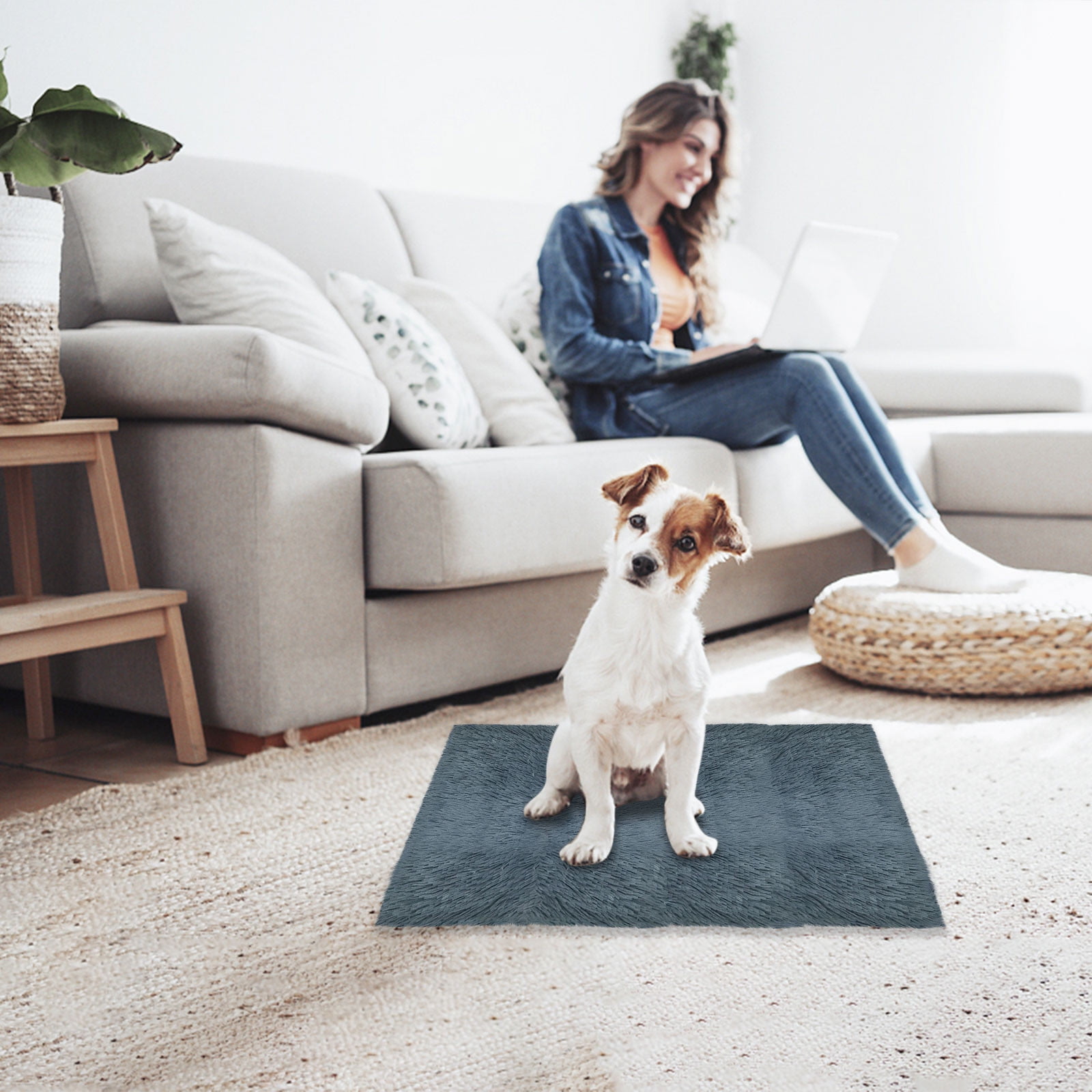 Comfortable Pet Mat, Waterproof Dog Bed, Non-Slip Surface, Soft ...