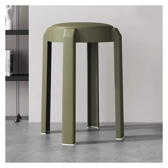 Comfortable Plastic Office Stool with Seat,Backless,Ergonomic Chair ...