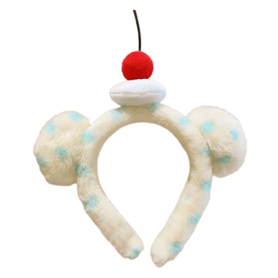 Comfortable Plush Bear Ear Headband with Fun Designs Cosplay Hairband ...