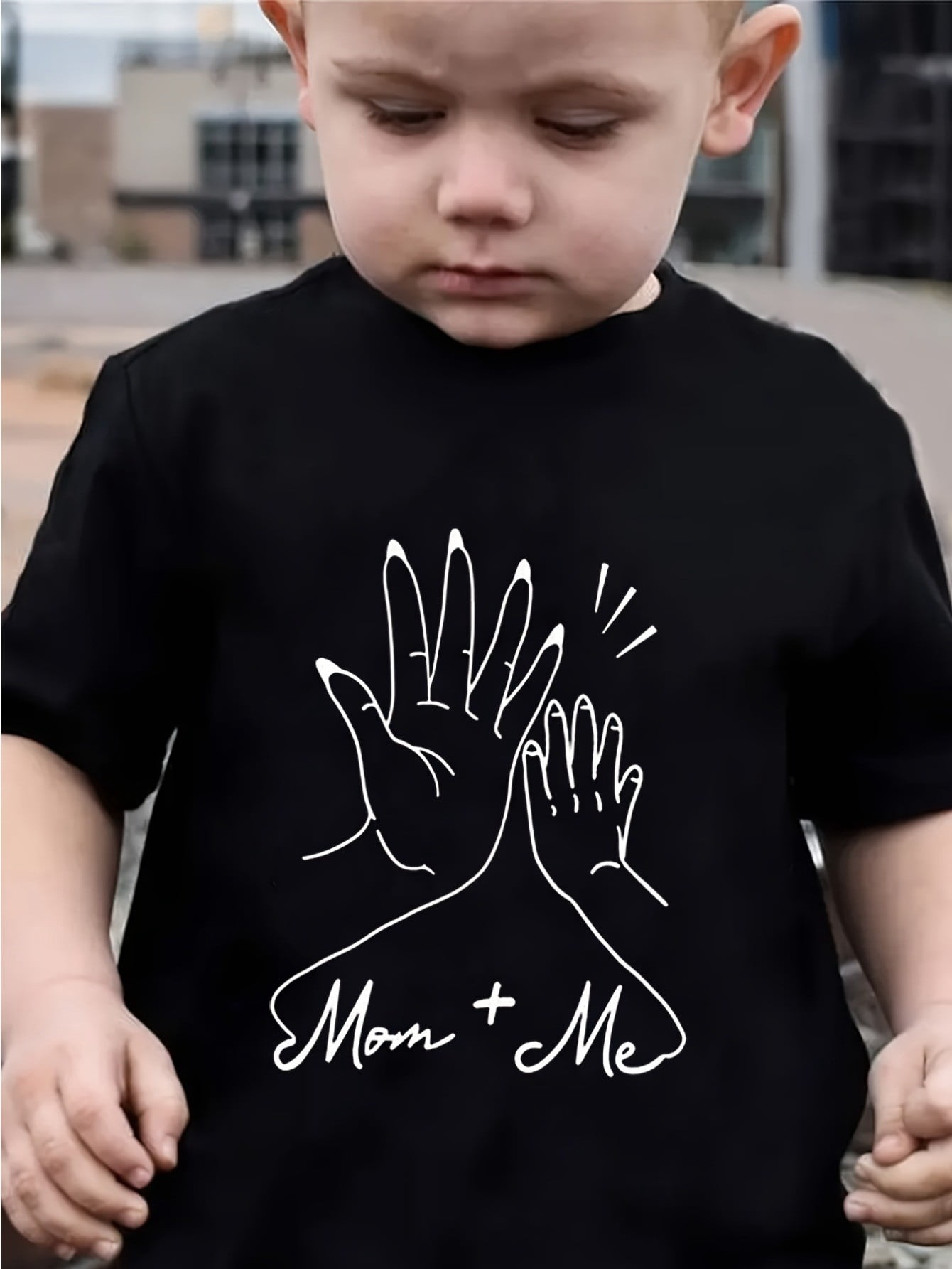 [Comfortable Print Tee] Soft Comfortable Boy's Round Neck Print Tee ...