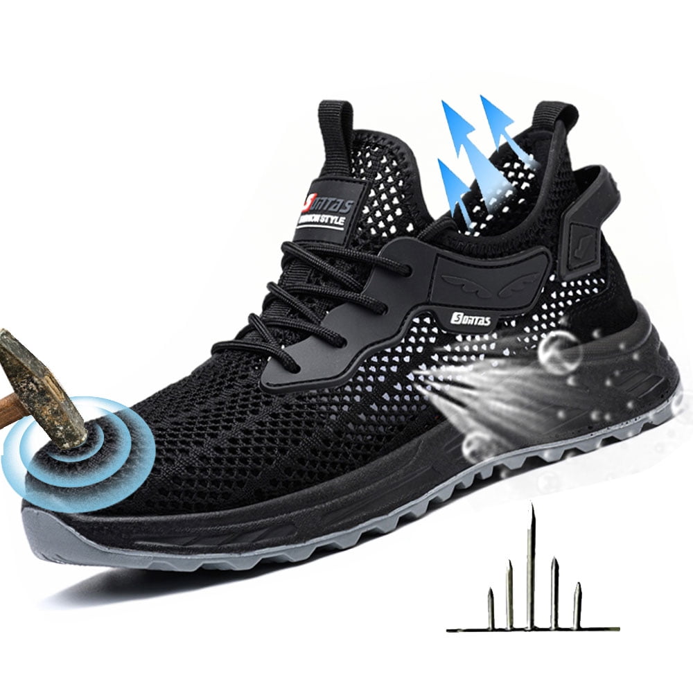 Comfortable Safety Shoes Mens Mesh Shoes, Womens Waterproof Shoes Work ...