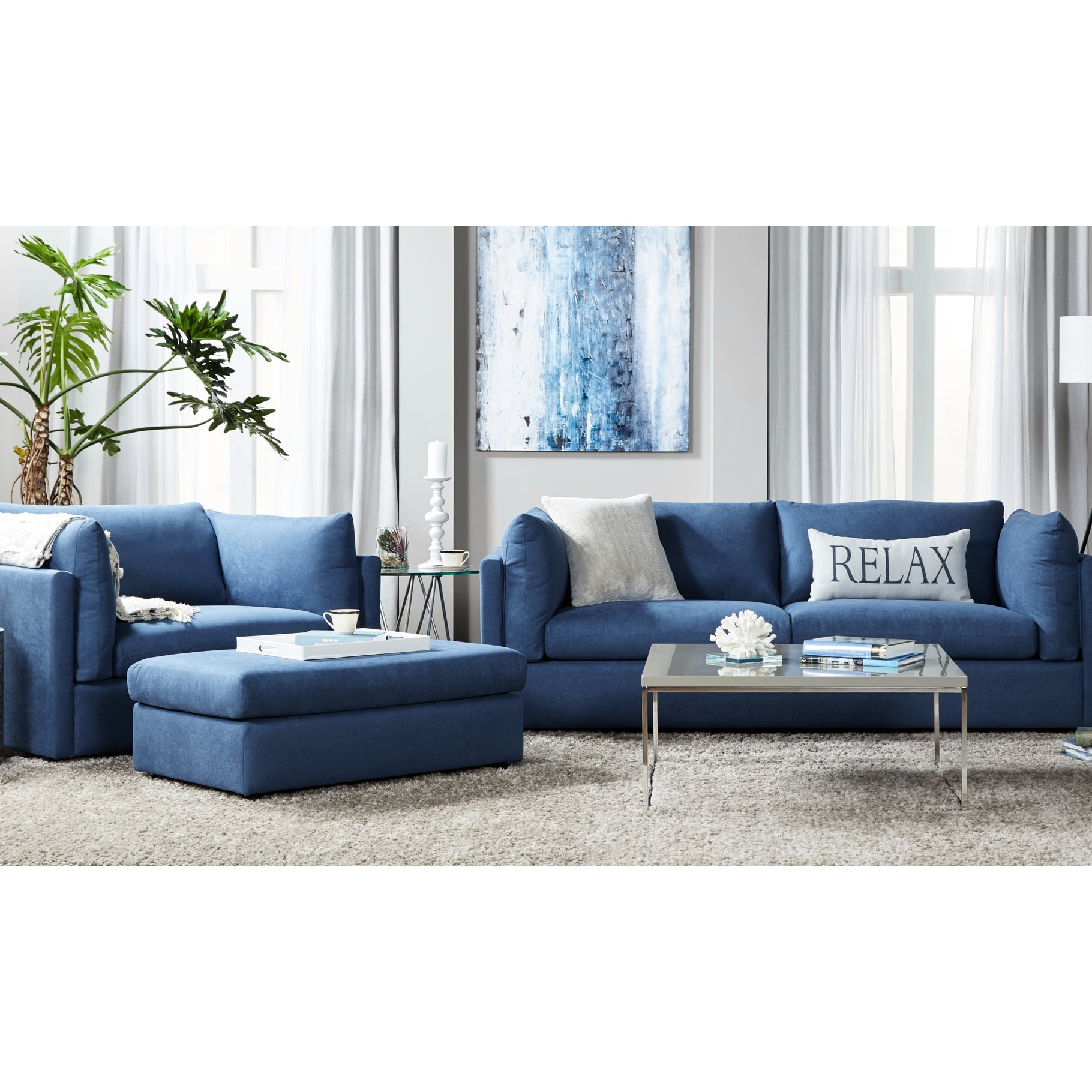 Comfortable Seating - High-Density Foam - Watching TV - Relax in Front ...