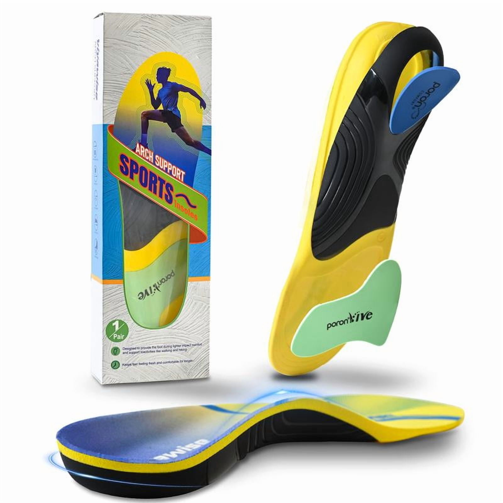 Comfortable Shock-absorbing Insoles for Standing All Day, High Arch ...