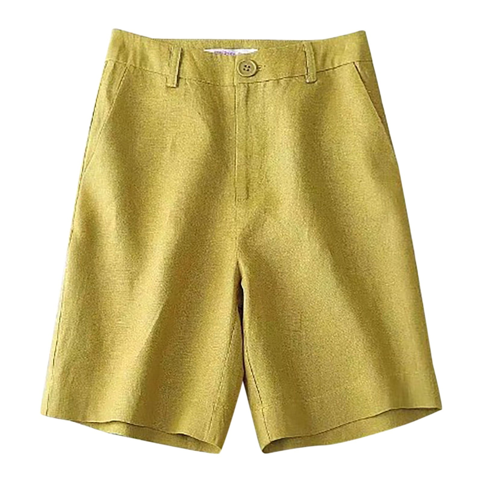 Comfortable Shorts for Women, Linen Shorts,Women's Shorts Elastic ...