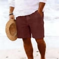 Comfortable Shorts for Men Spring And Summer Solid Color Imitation ...