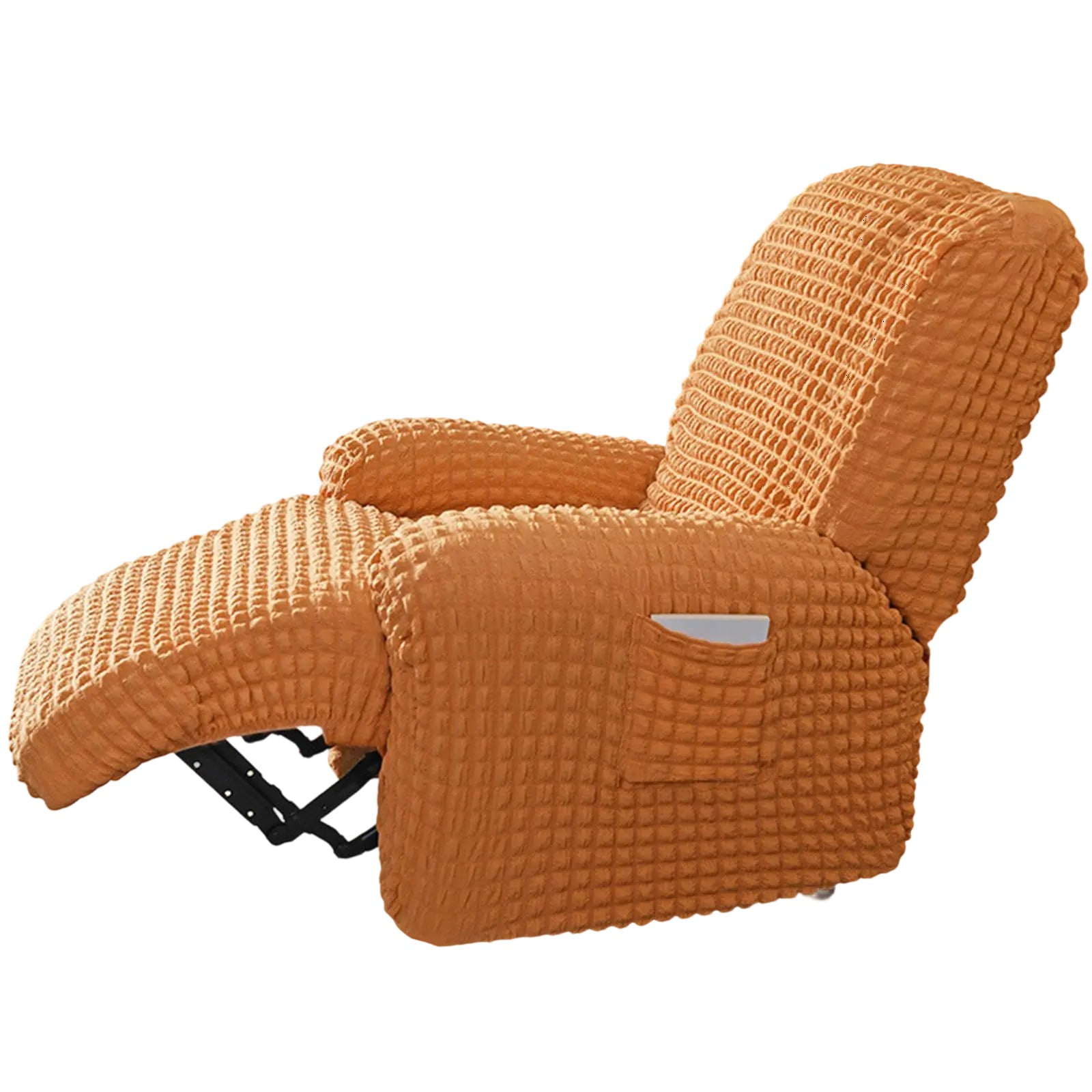 Comfortable Single Seater Armchair Slipcover Soft Elastic Bubble Grids ...