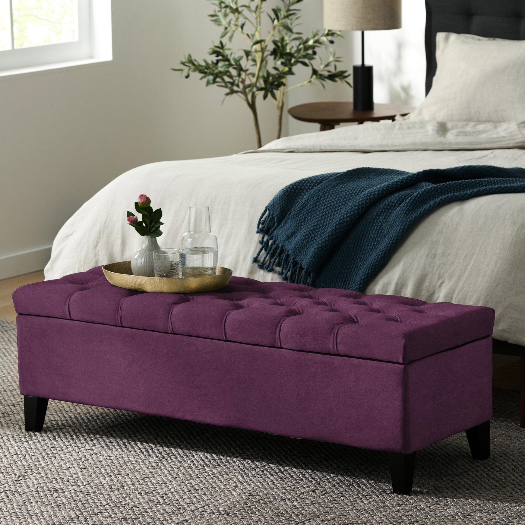 Comfortable Storage Ottoman | Used for Multiple Scenes, Easy to ...