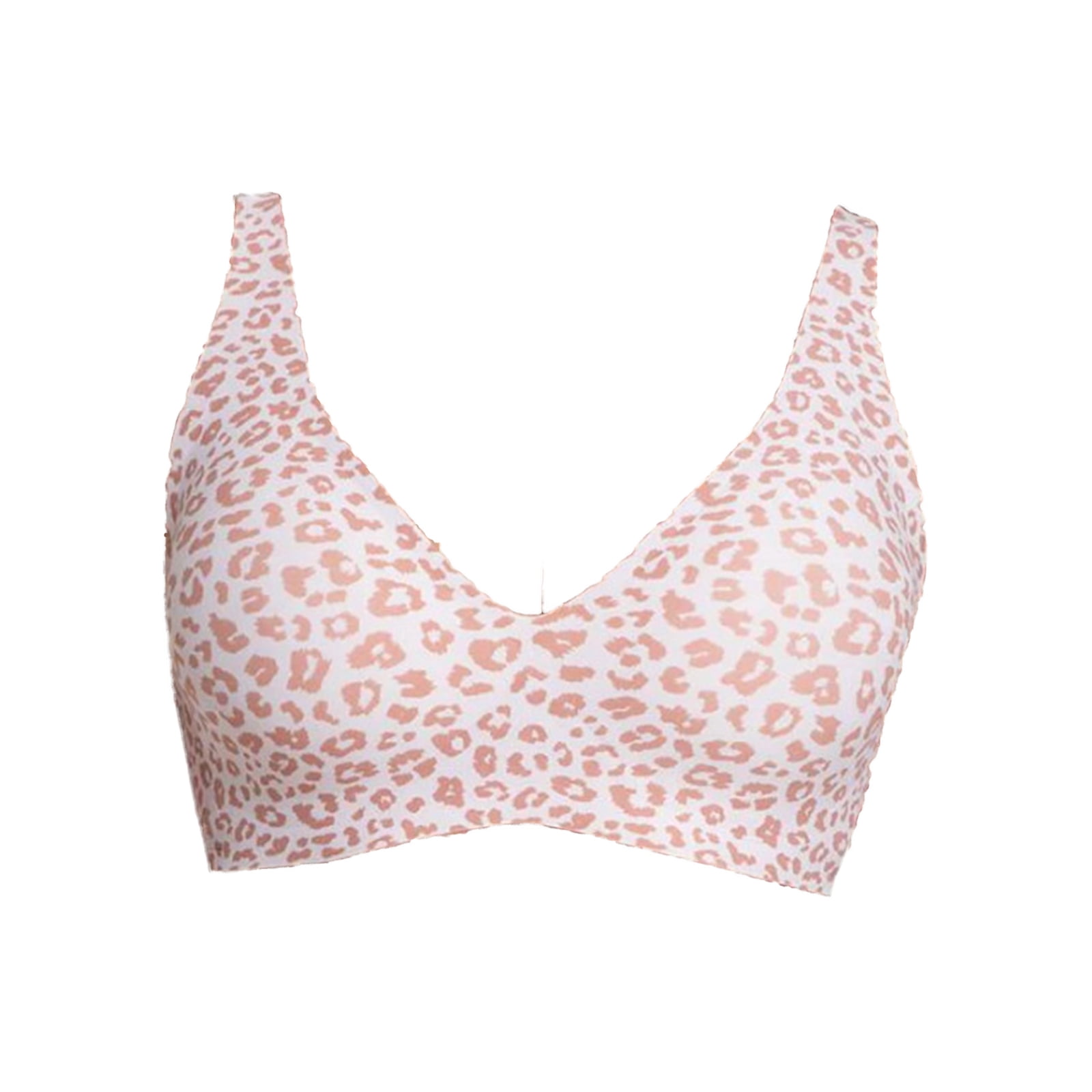 Comfortable Supportive Bralette Women's Deep V Wireless Tshirt Push Up ...