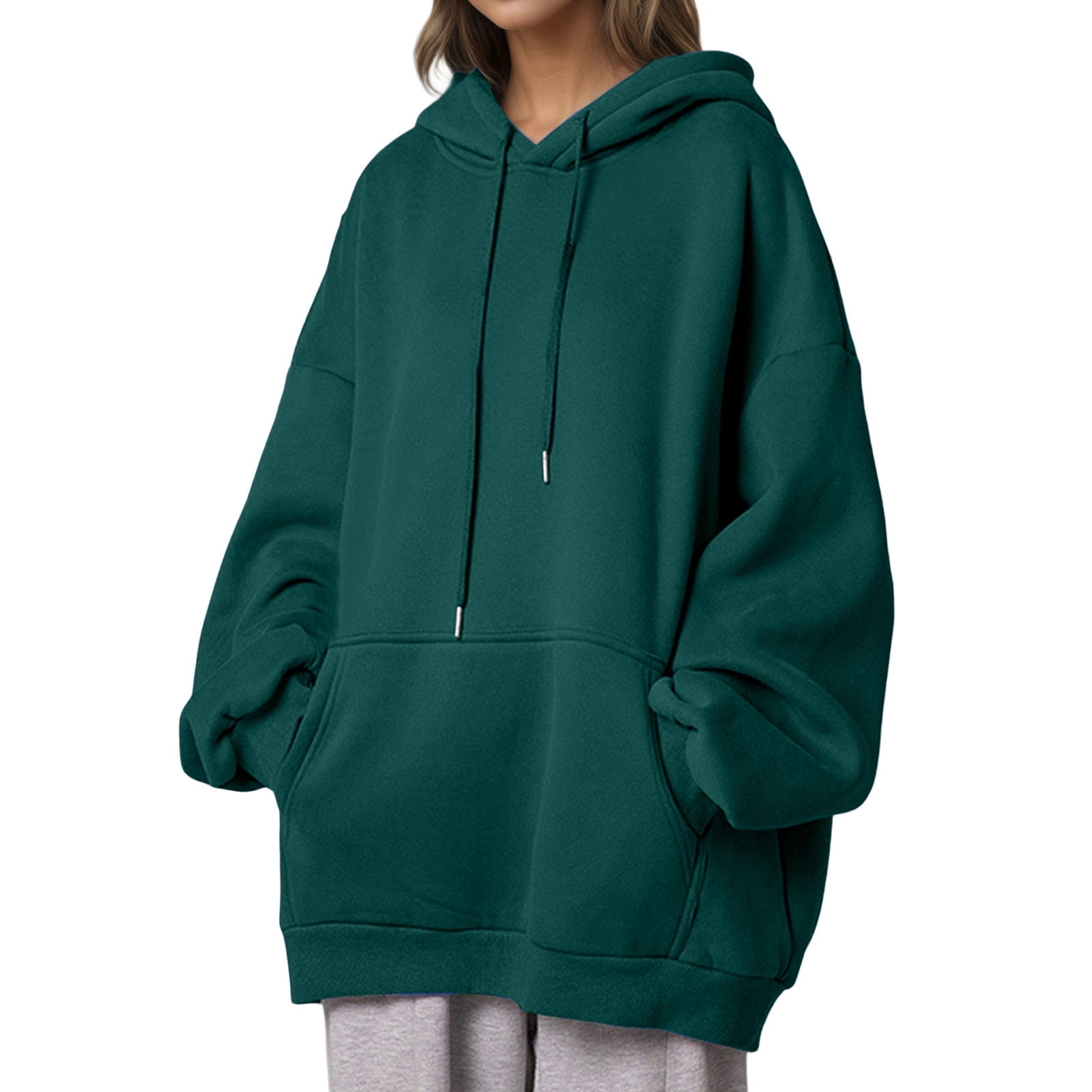 Comfortable Thickened Pullover Hoodie For Women - Casual Everyday Wear ...