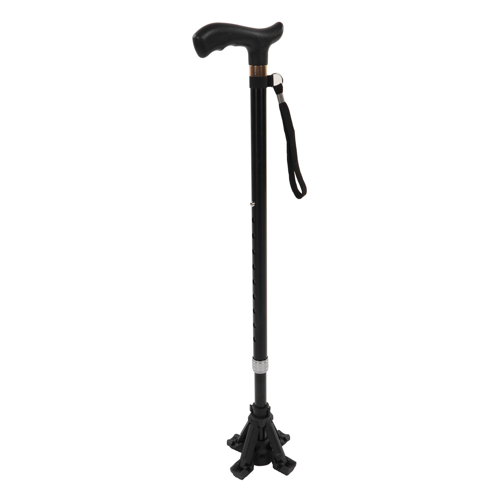 Comfortable Walking Cane with Retractable Handle, Slip-Resistant Tips ...