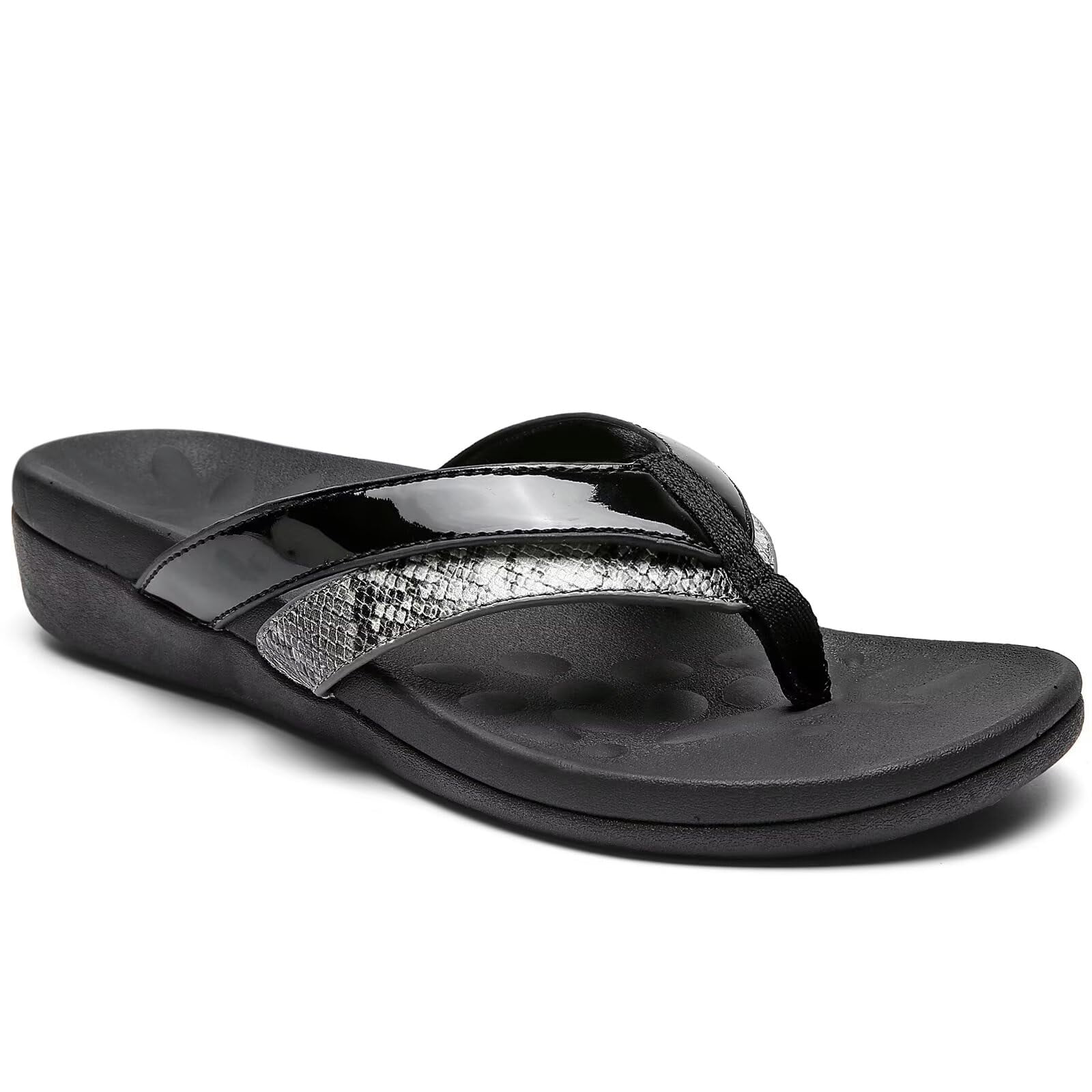 Comfortable Walking Flip Flops for Womens, Orthopedic Walking Sandals ...