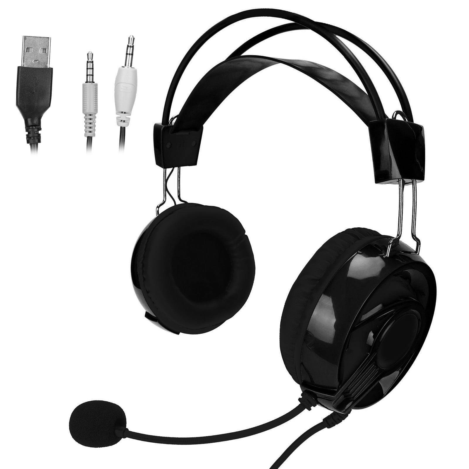 Comfortable Wired Gaming Headset with Multicolor RGB and ...