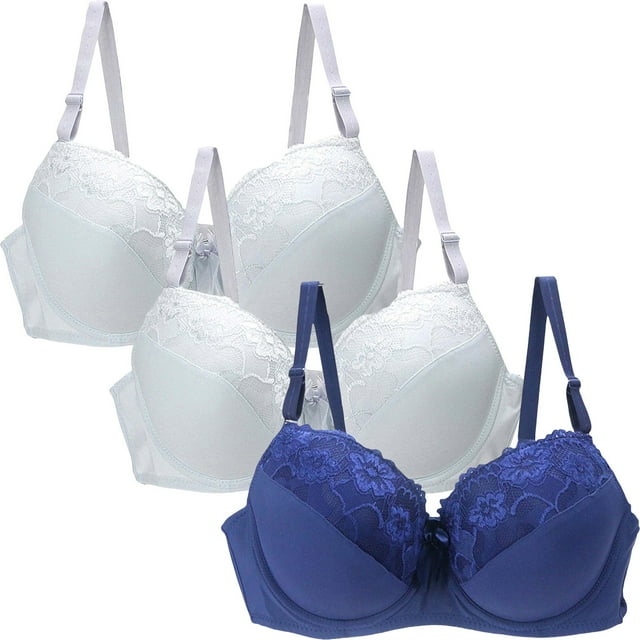 Comfortable Women's Bra Underwear 34/75 36/80 38/85 40/90 42/95 44/100 ...