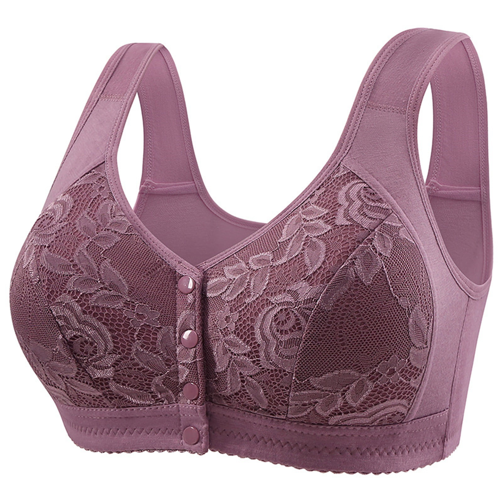 Comfortable Women's Bra Women Sexy Lace Front Shaping Cup Adjustable ...