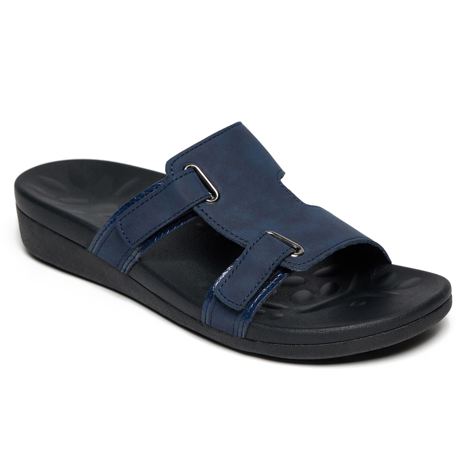 Comfortable Women's Walking Sandals, Arch Support Slides for Plantar ...