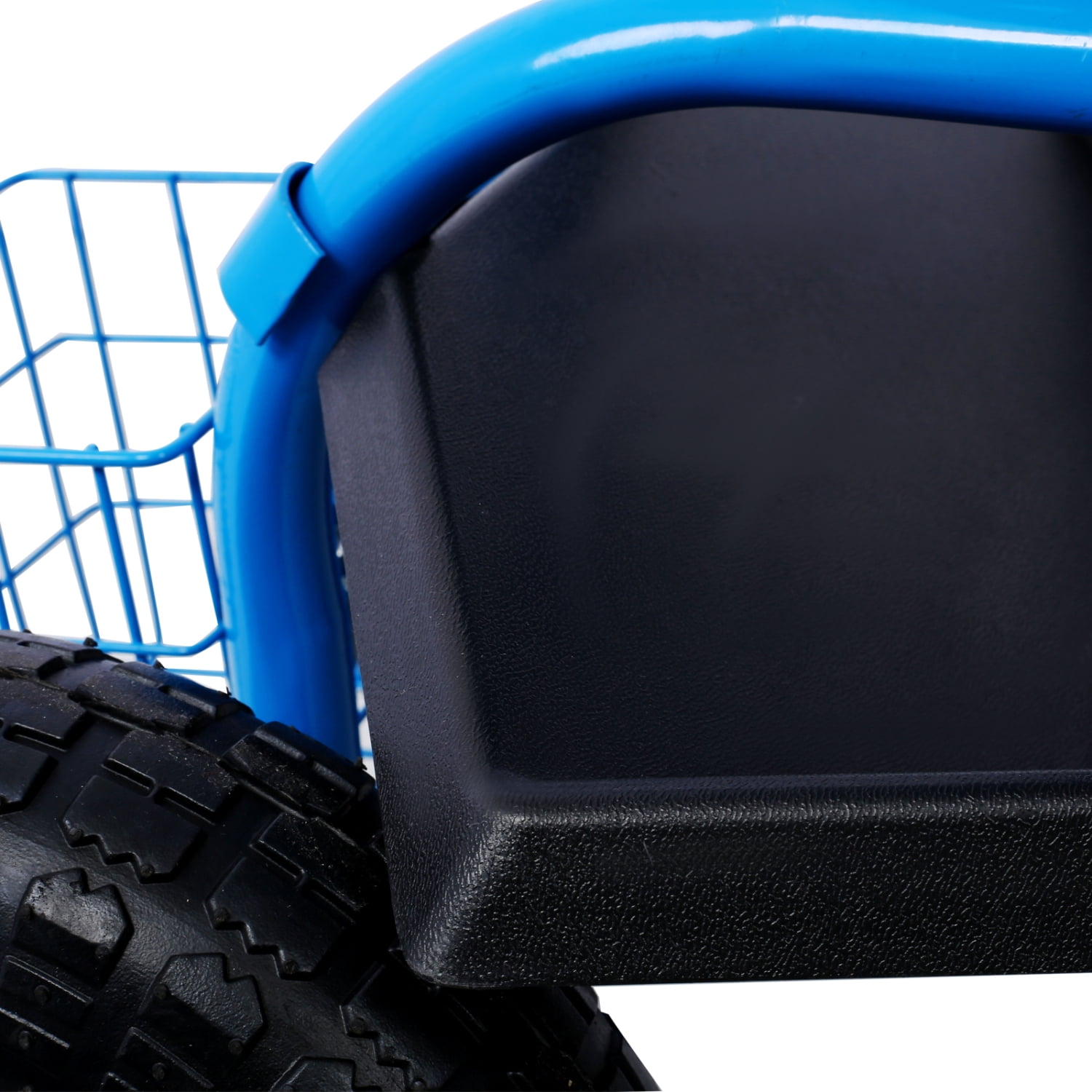 Comfortable XNGGNG Blue Rolling Garden Scooter with Swivel Seat Tool ...
