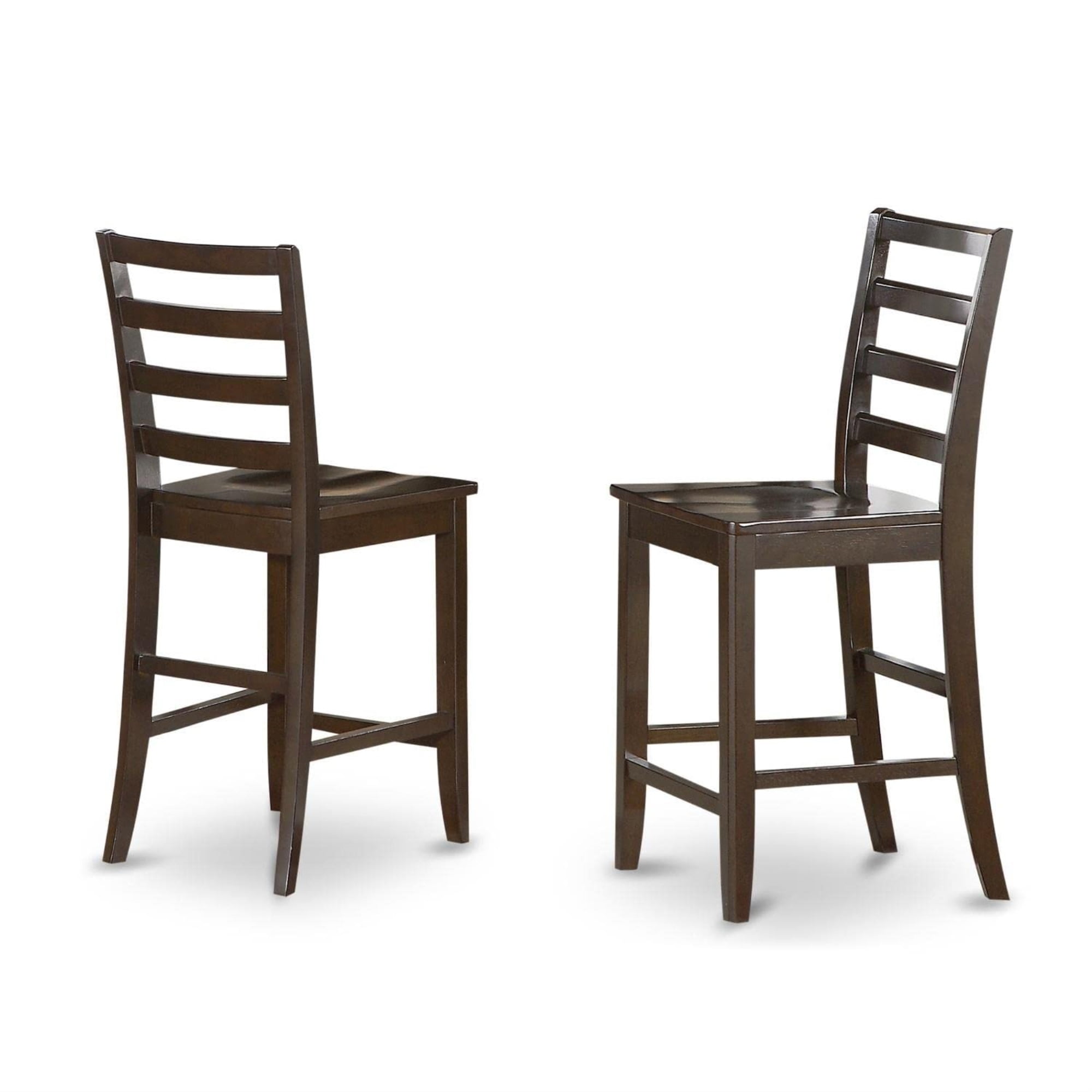 Comfortable and Stylish Bar Stools with Backs - Fluted Legs, Footrests ...