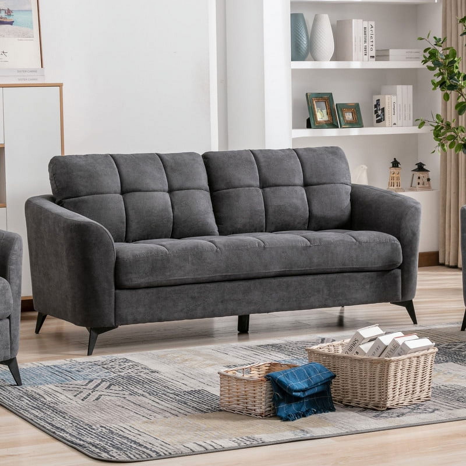 Comfortable and Stylish Callie Sofa with Tufted Cushion Design ...