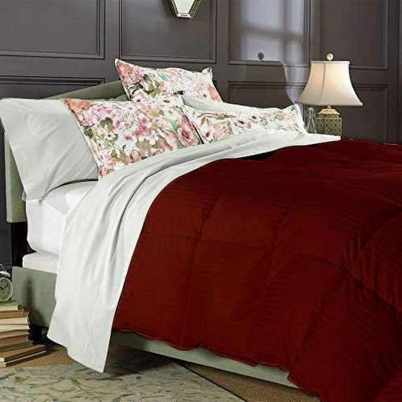 Comforter - 100% Egyptian Cotton 800 Thread-Count 400 GSM Fiber Fill ...
