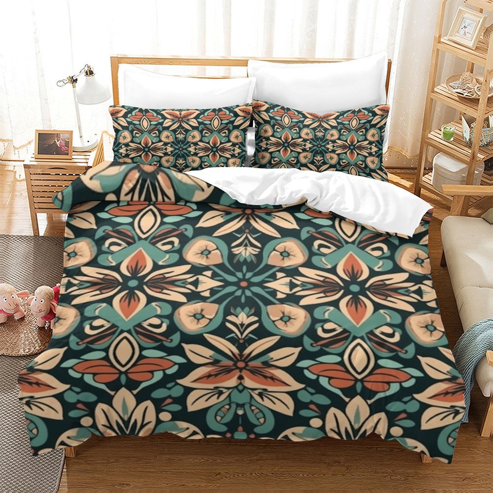 Comforter Cover Set Bohemian Bedspreads Adult High Ranking Bedding Set ...
