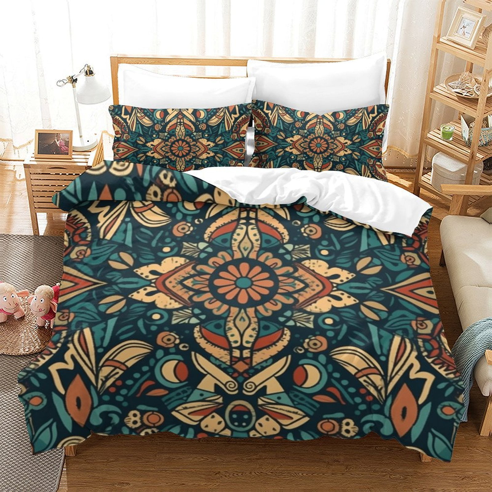 Comforter Cover Set Bohemian Bedspreads Adult High Ranking Bedding Set ...