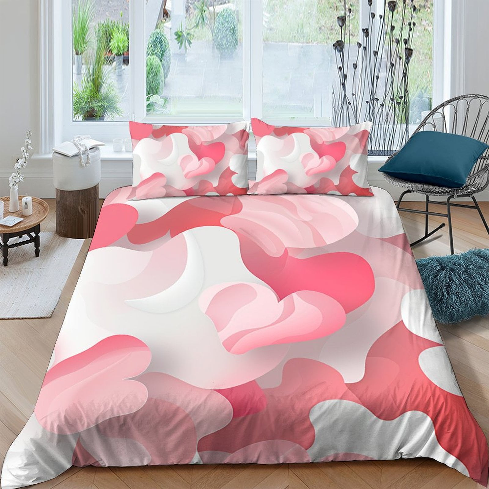 Comforter Cover Set Creative Bed Gift for Girl Woman Home Bedclothes ...