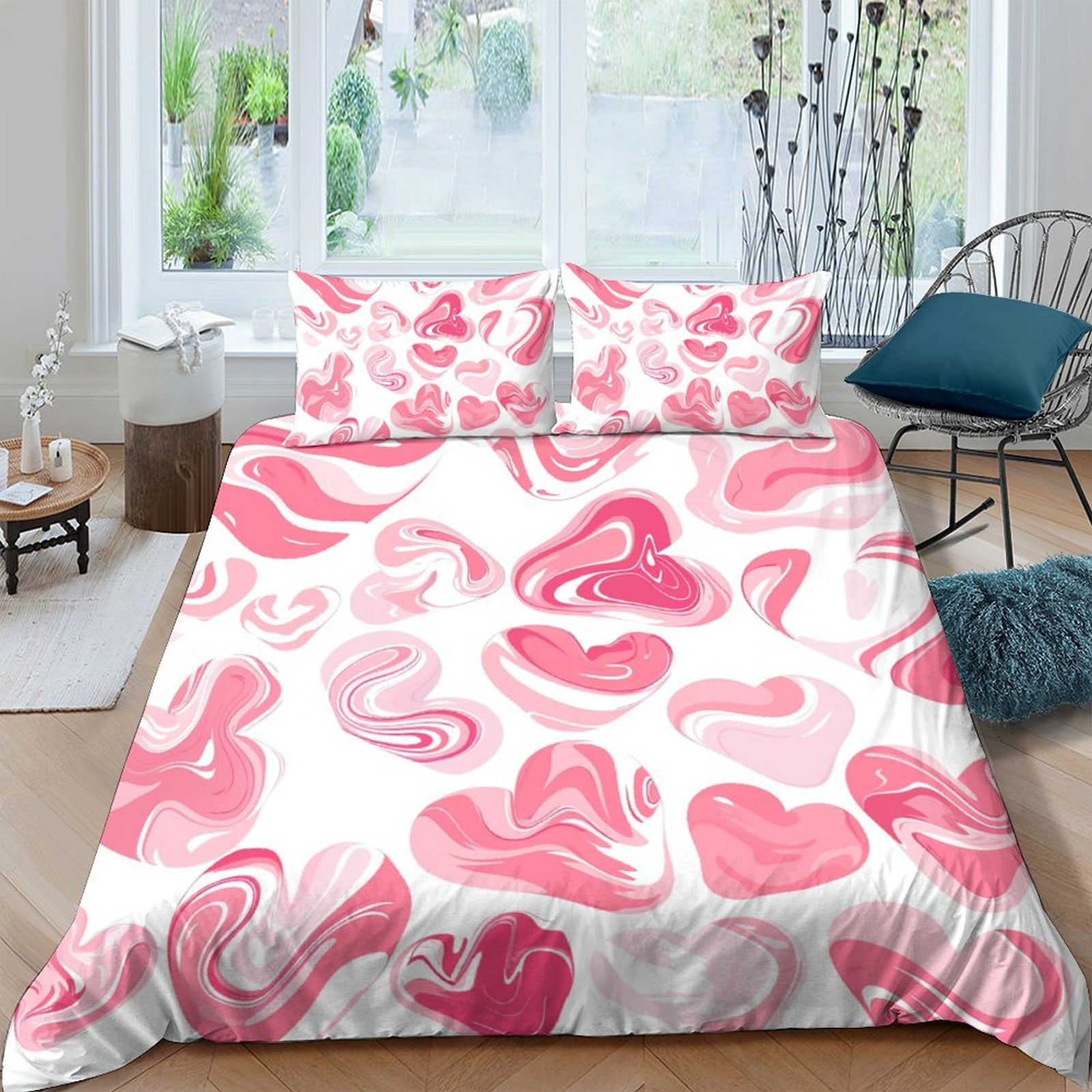 Comforter Cover Set Creative Bed Gift for Girl Woman Home Bedclothes ...