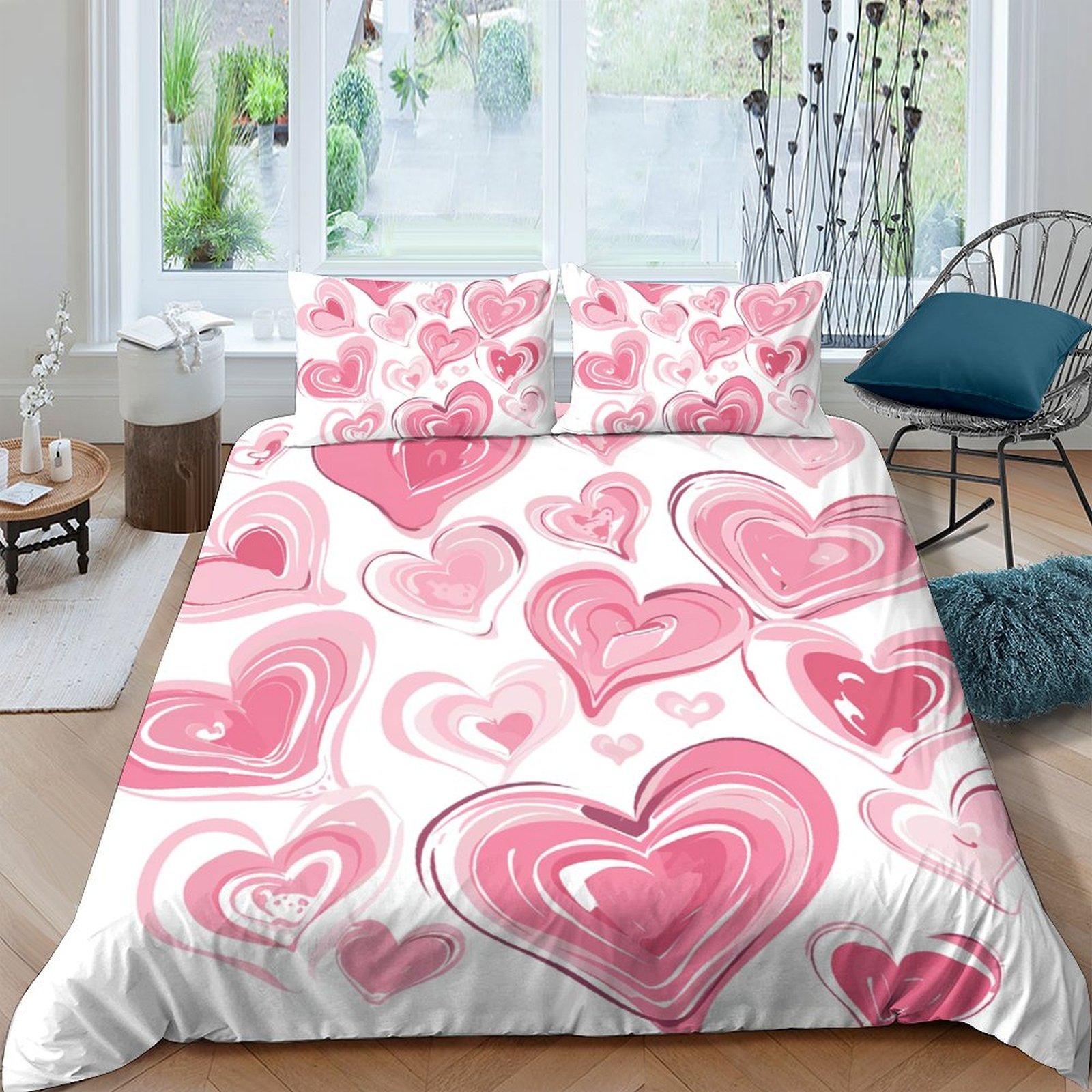 Comforter Cover Set Creative Bed Gift for Girl Woman Home Bedclothes ...