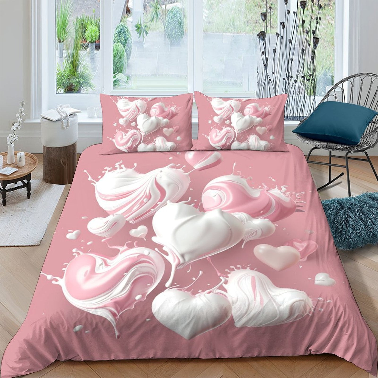 Comforter Cover Set Creative Bed Gift for Girl Woman Home Bedclothes ...