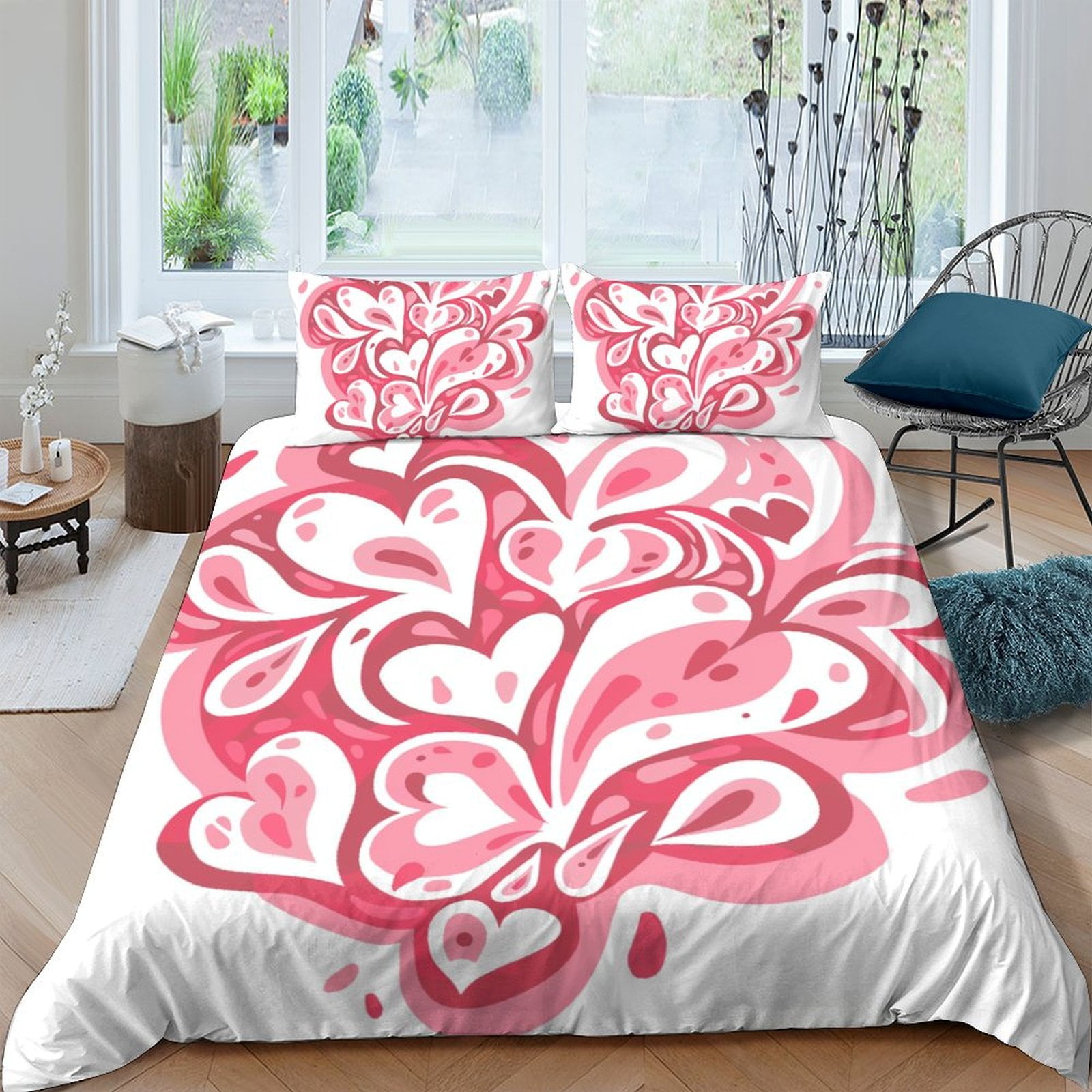 Comforter Cover Set Creative Bed Gift for Girl Woman Home Bedclothes ...