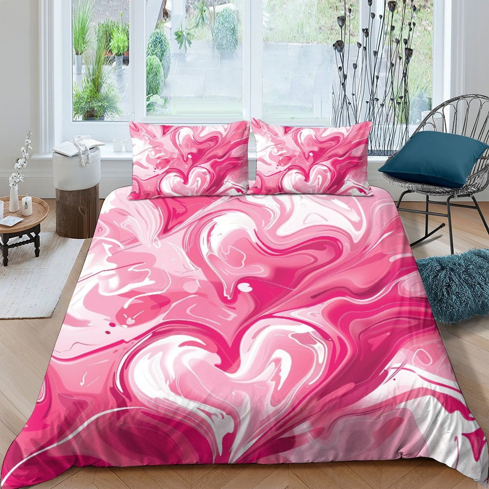 Comforter Cover Set Creative Bed Gift for Girl Woman Home Bedclothes ...