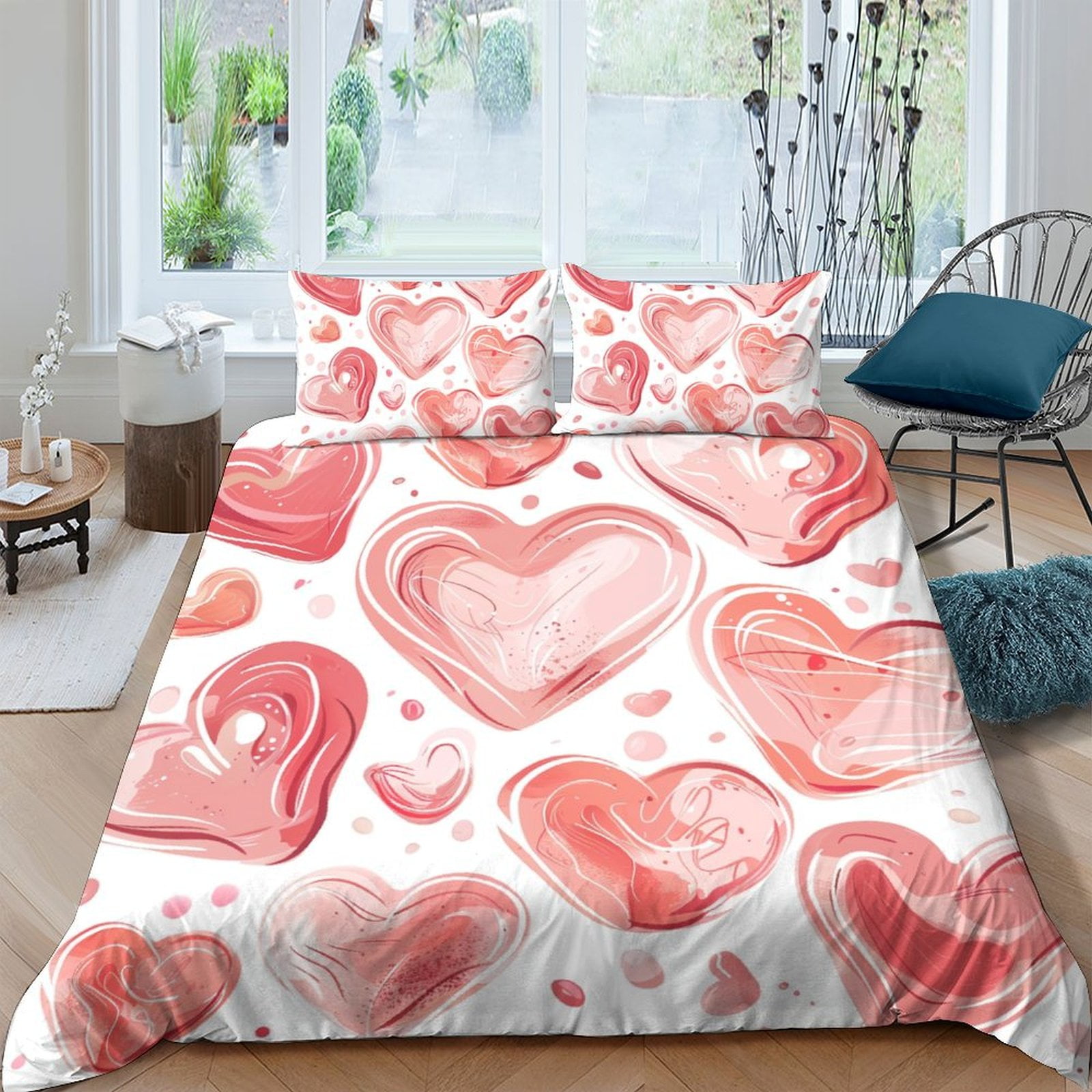 Comforter Cover Set Creative Bed Gift for Girl Woman Home Bedclothes ...