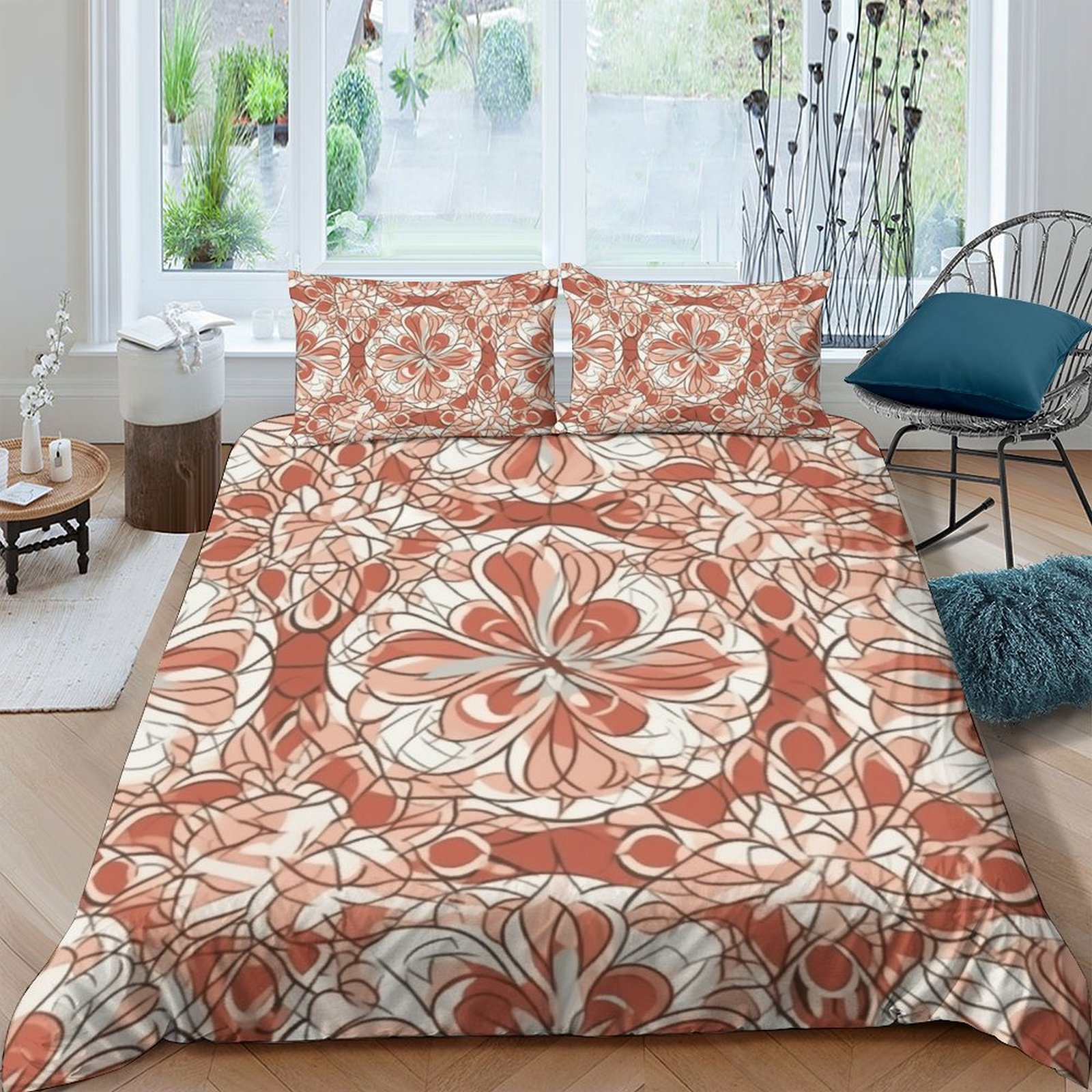 Comforter Cover Set Home Bedclothes Bohemian Quilt Cover Pillowcase ...