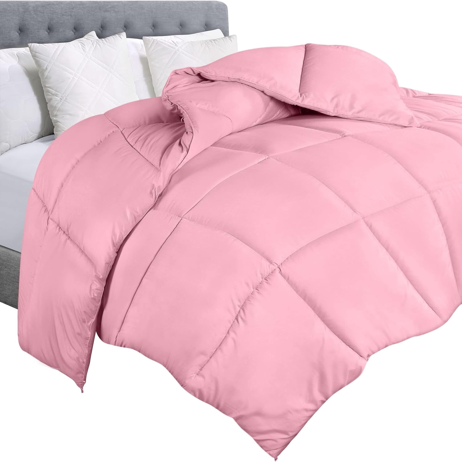 Comforter Duvet Insert, Quilted Comforter with Corner Tabs, Box ...