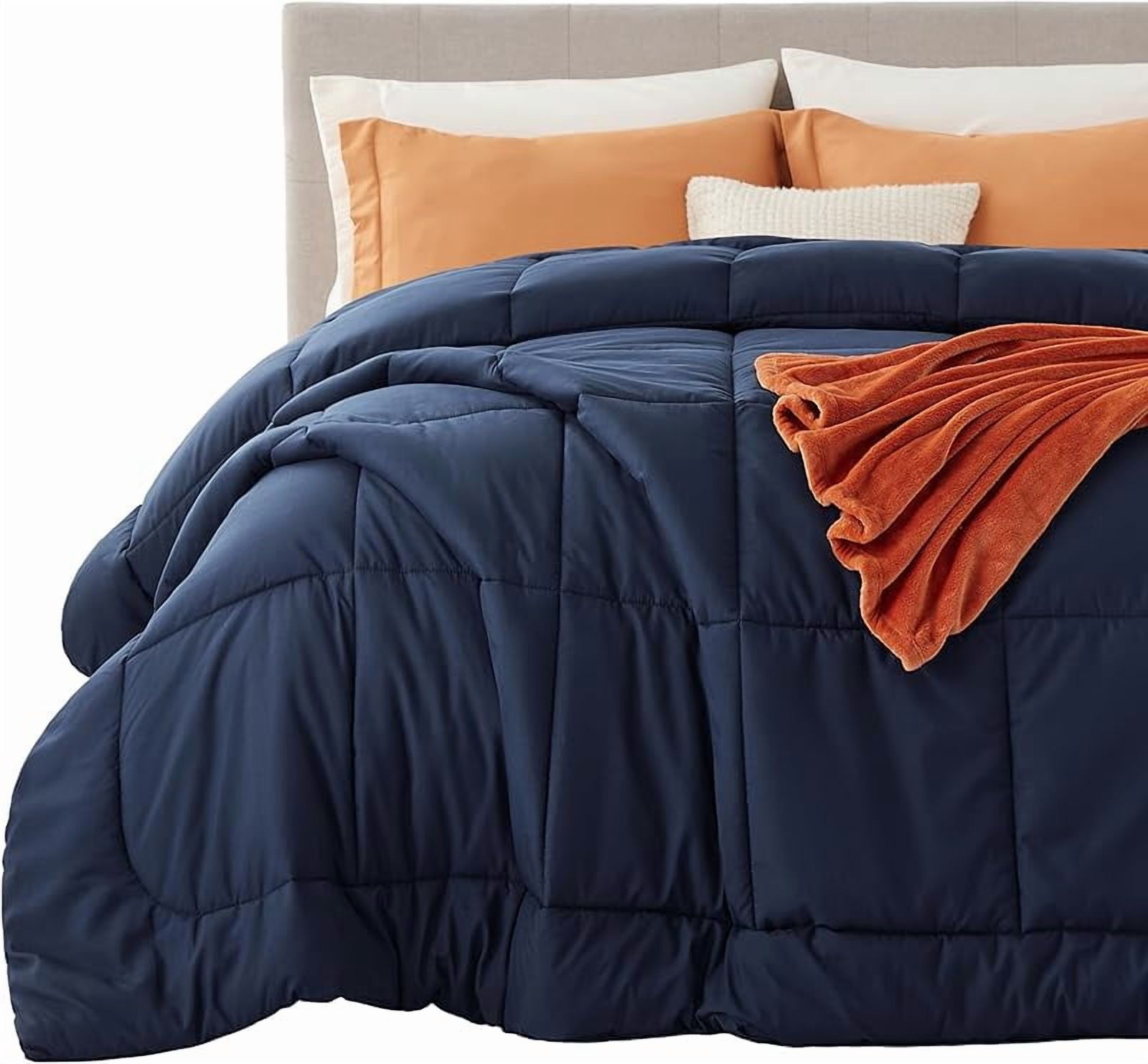 Comforter Duvet Insert - Quilted Comforters King Size, All Season Duvet ...
