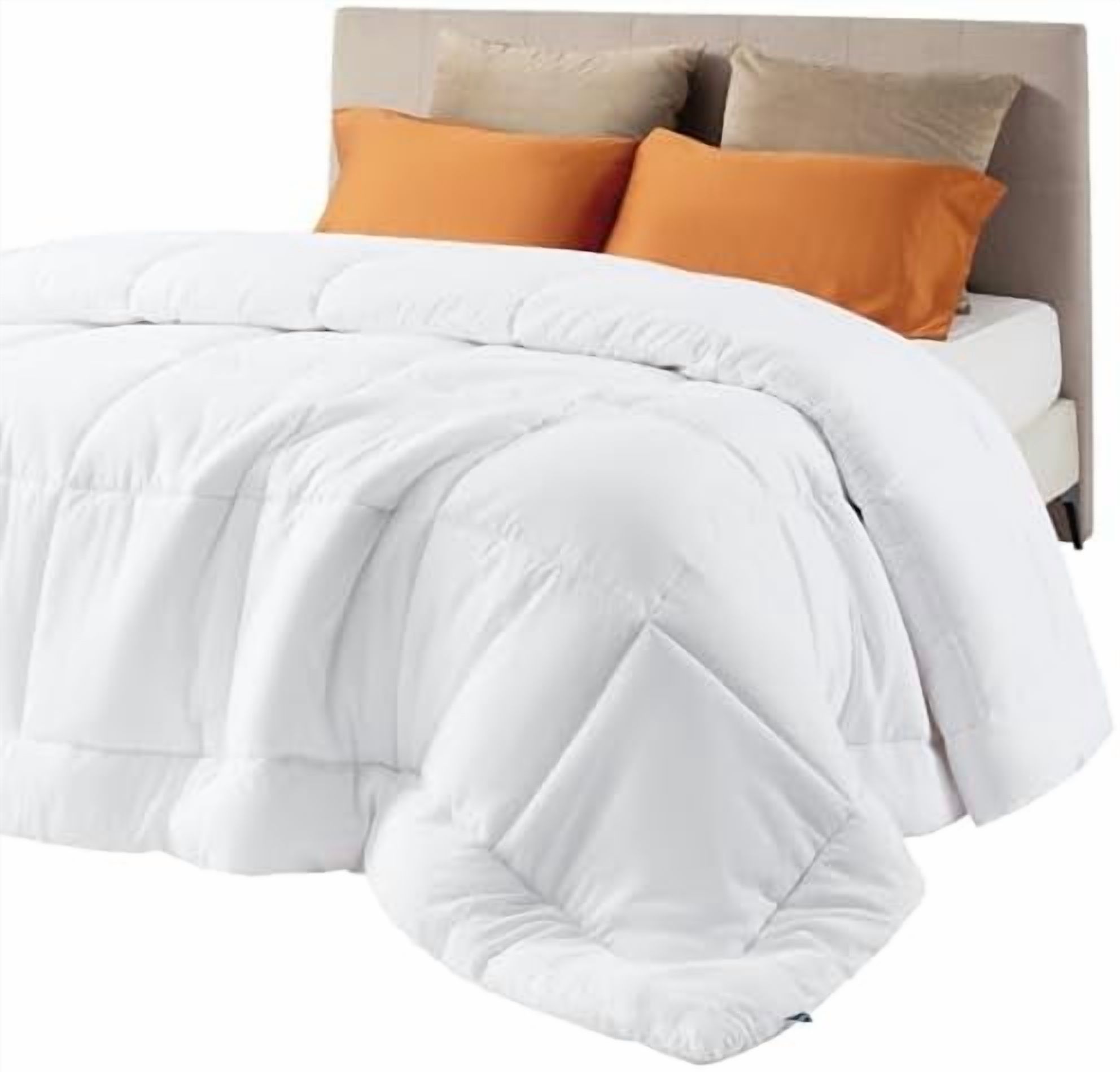 Comforter Duvet Insert - Quilted Comforters Queen Plus Size, All Season ...
