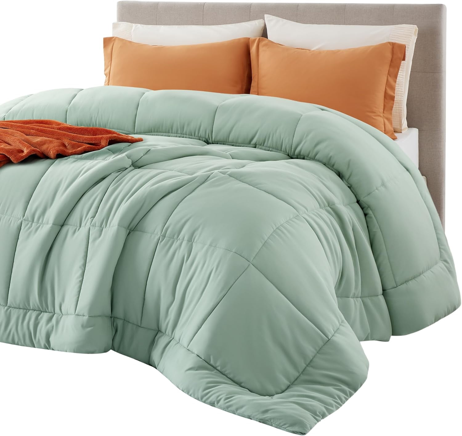 Comforter Duvet Insert - Quilted Comforters Twin XL Size, All Season ...