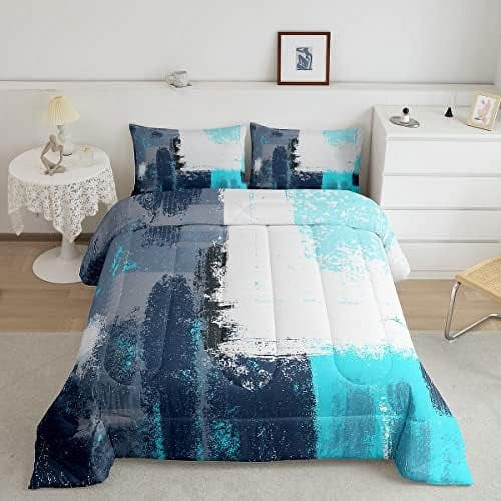 Comforter Modern Abstract Art Comforter Set for Boys Girls Children ...