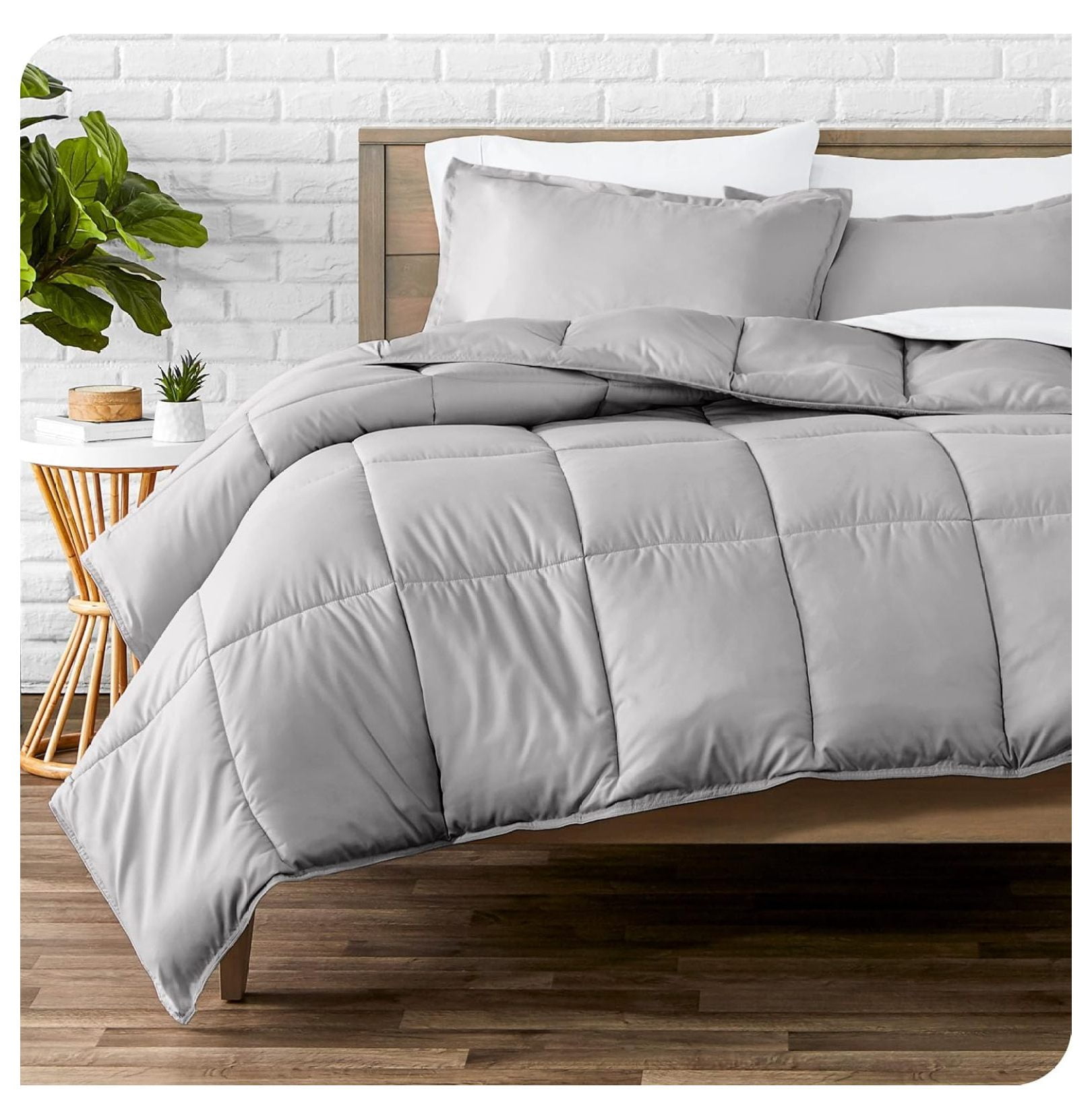 Comforter Set - Oversized Queen Size - Ultra-Soft - Goose Down ...