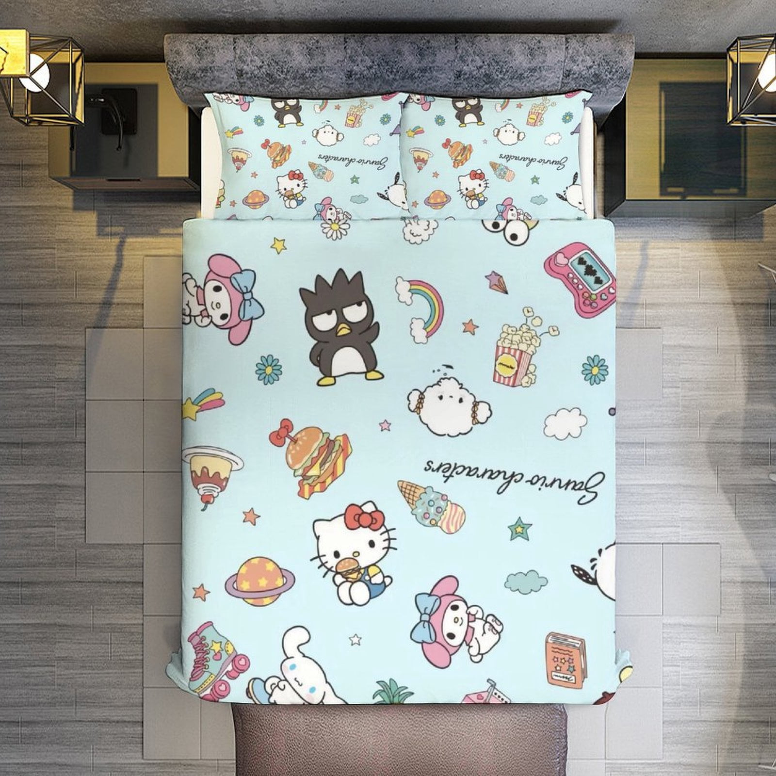Comforter Set Queen Size,Sanrio Hello Kitty And Friends89 Set with 2 ...